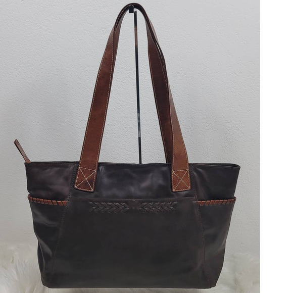 Nino BOSSI | Bags | Nino Bossi Deep Brown Leather Purse | Poshmark